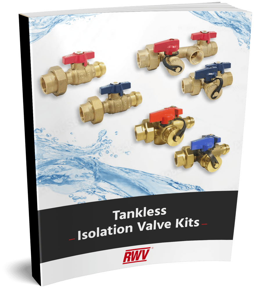 Tankless Isolation Valve Kits | RED-WHITE VALVE CORP.
